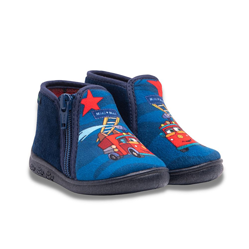 Παιδικά ανατομικά παντοφλάκια Mini Max Ran Blue-funfun