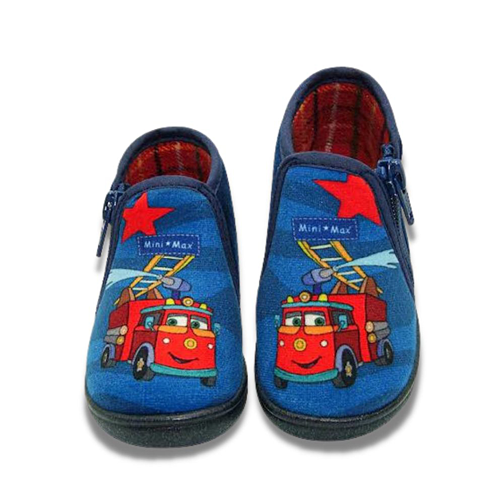 Παιδικά ανατομικά παντοφλάκια Mini Max Ran Blue-funfun