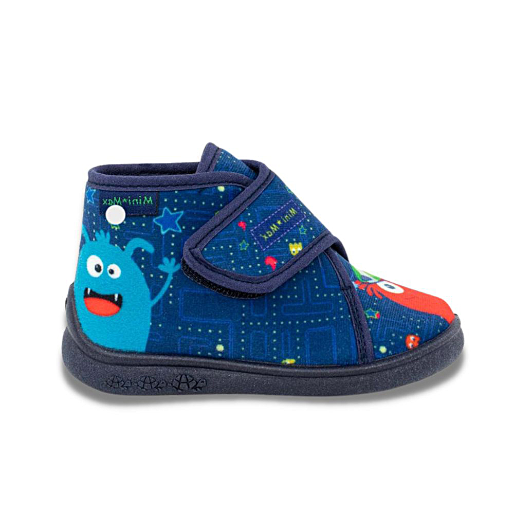 Παιδικά ανατομικά παντοφλάκια Mini Max Gismo Blue-funfun